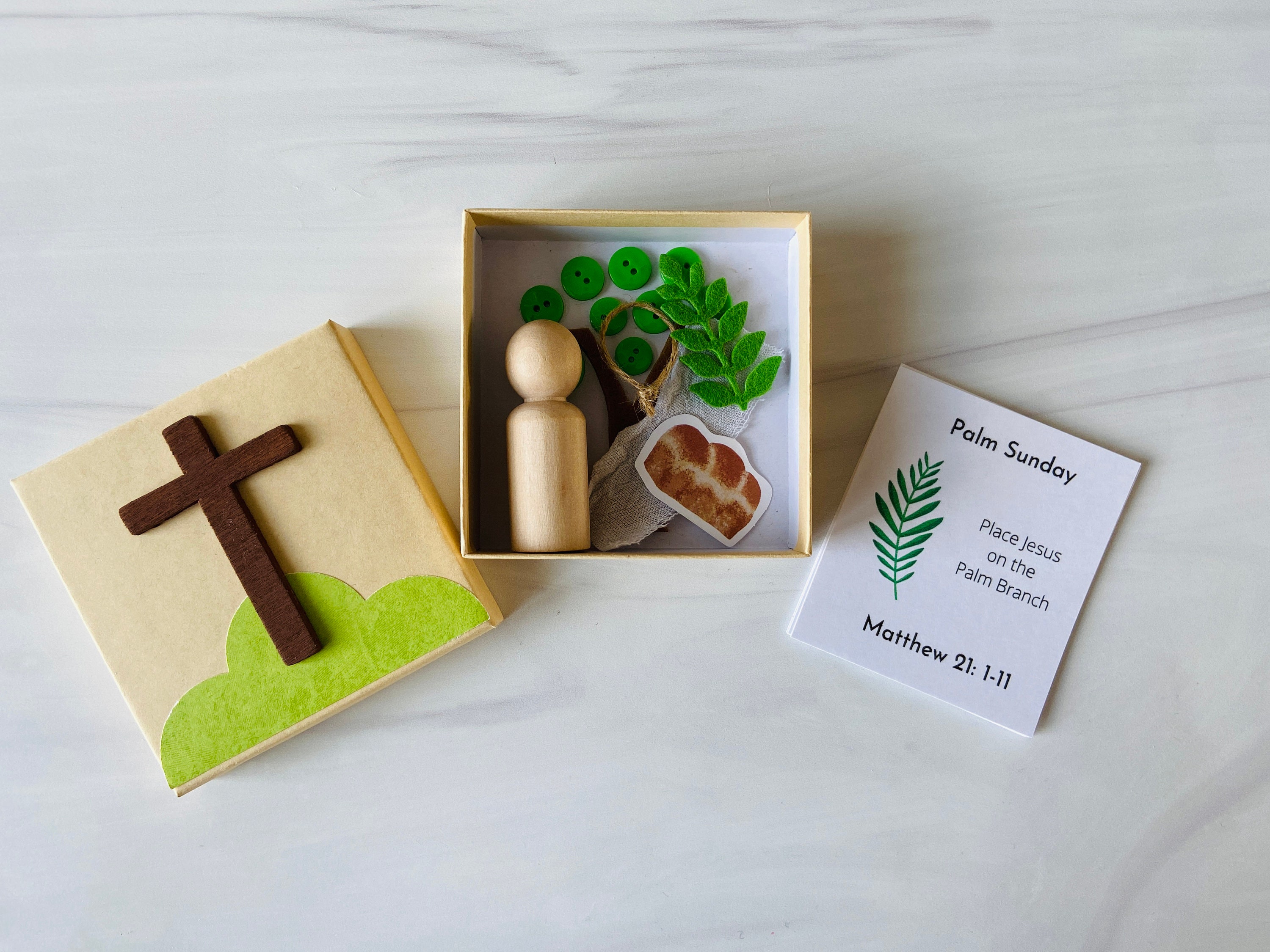 Caja de Semana Santa / Juego de Caja de Pascua / Resurrección | Etsy