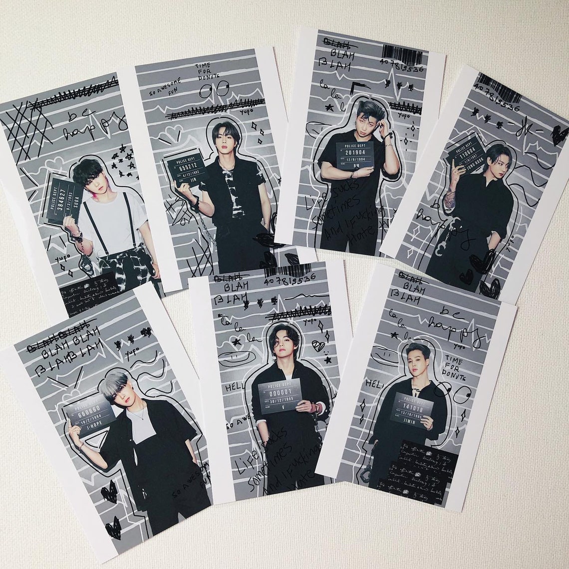 Bts Photocard Mini Pack, Bts Merch, Bts Army Gifts, Bts Birthday Gifts ...