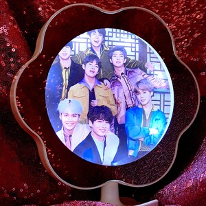 BTS Magic Mirror, Bts Night Light, Bts Desk Mirror, Bts Army Merch, Bts ...