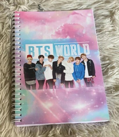 Personalized BTS SPRING RULED Notebook Writing Journal | Etsy