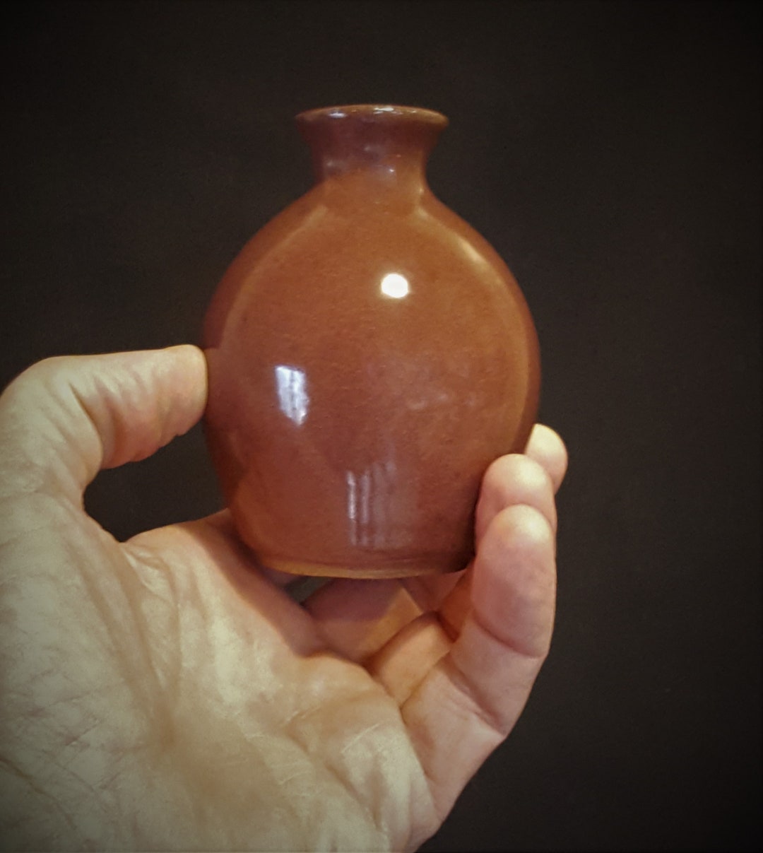 Small Red Bud Vase - Etsy
