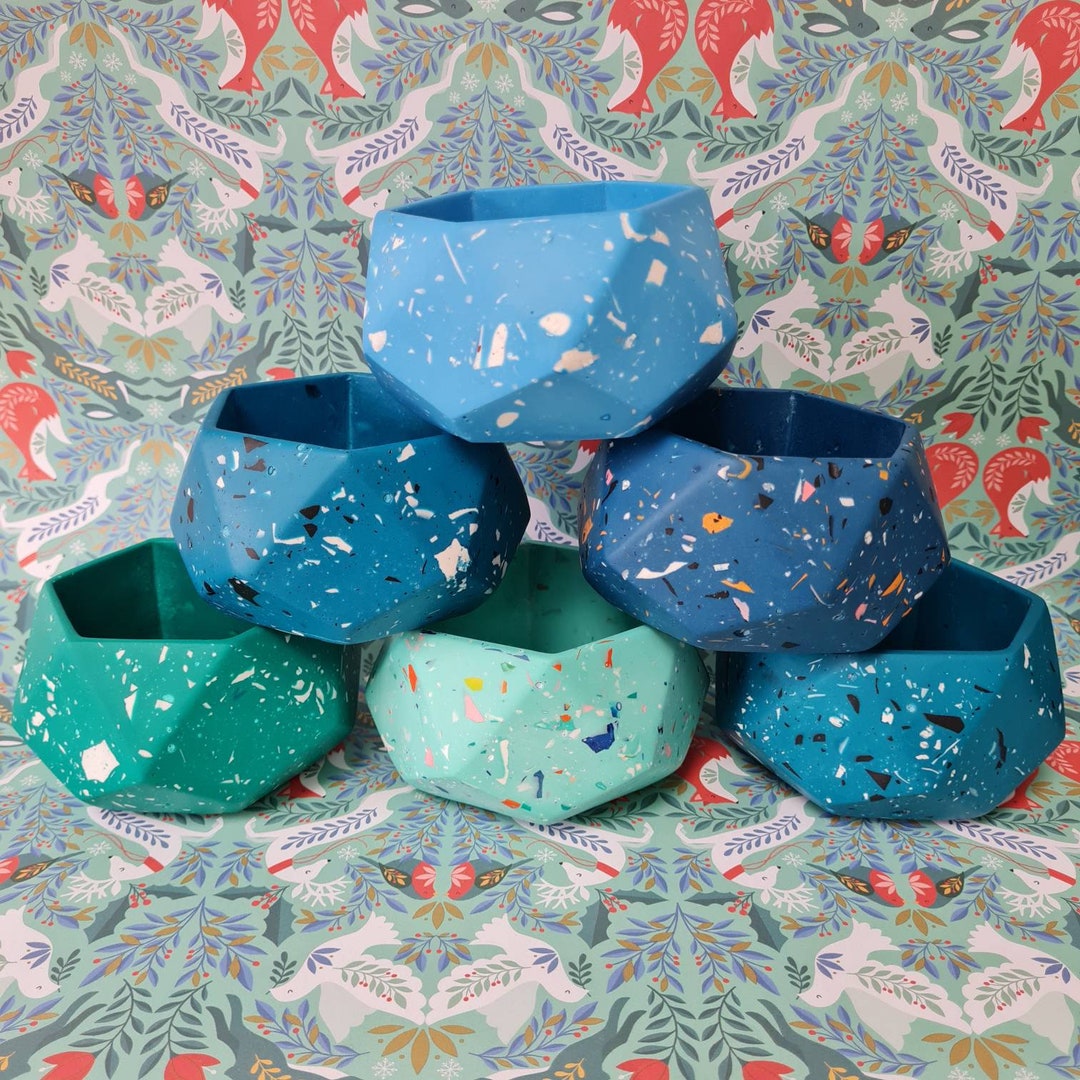 Indoor Terrazzo Plant Pot Terrazzo Planter Succulent Plant - Etsy