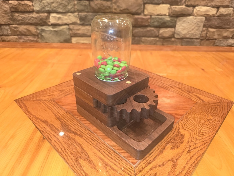 Wooden Candy Dispenser - Etsy