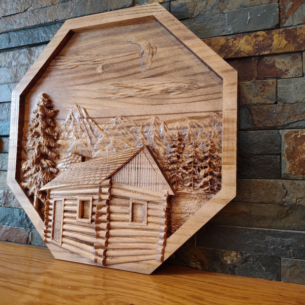 Cabin Wall Art - Etsy