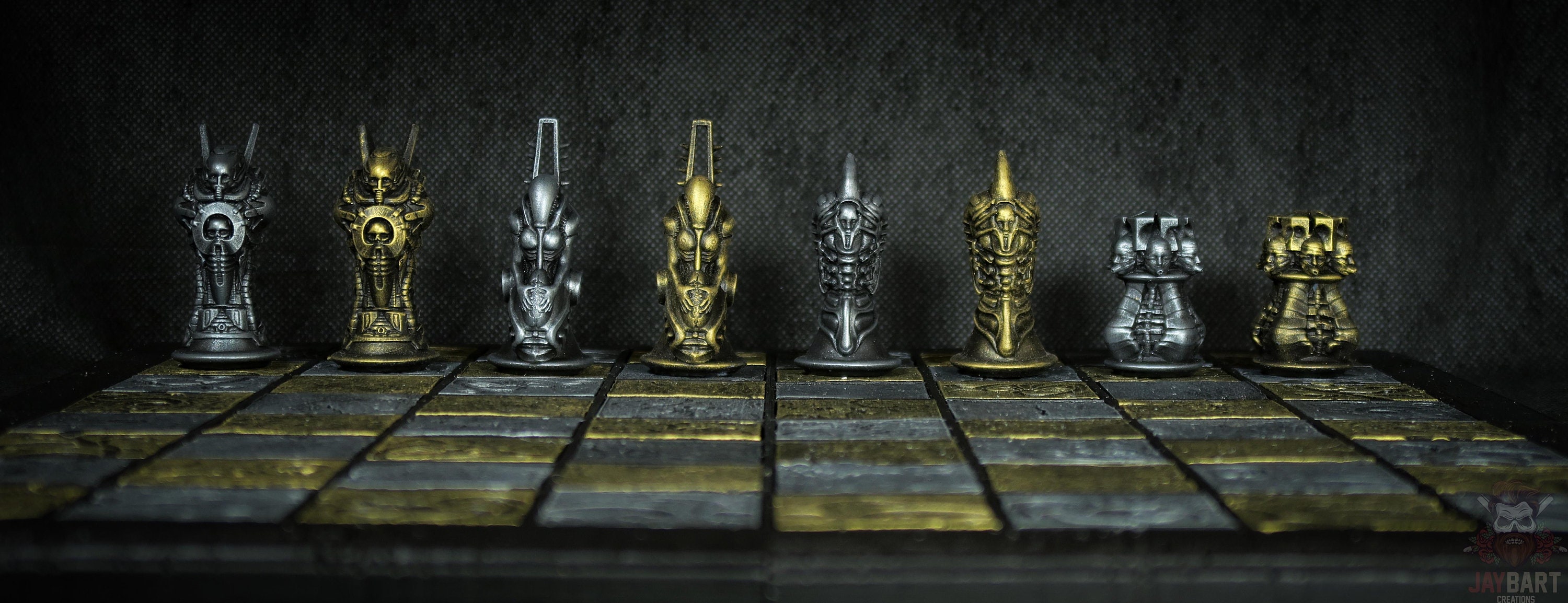 Biomechanic Chess Set Giger Style - Etsy