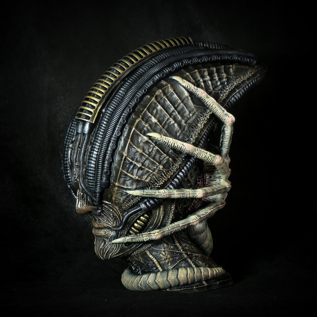 Alien Head Facehugger Statue - Life Size Resin Sculpture - Etsy