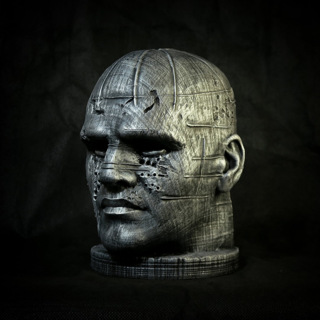 An Alien Temple Hall Head Statue Sculpture Fan Art - Etsy