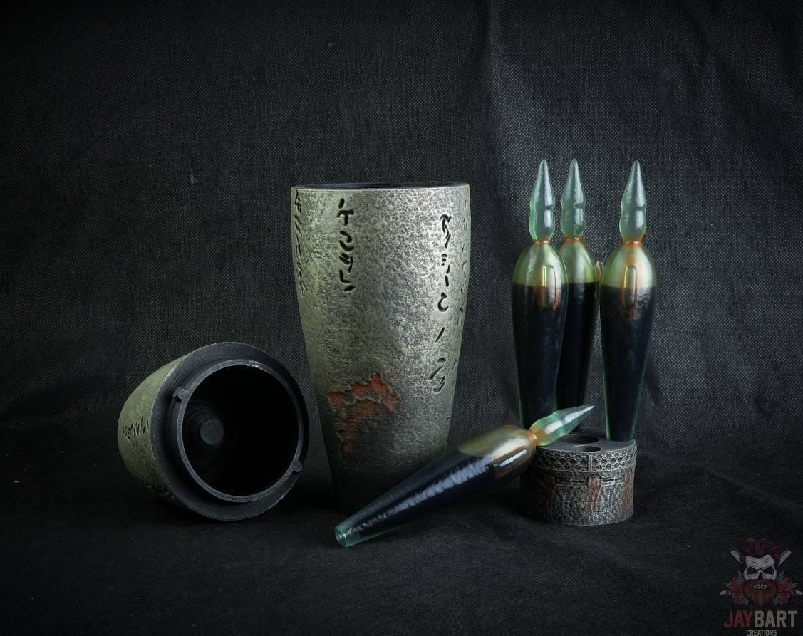 The Black Pathogen Container Prop Inspired by Alien Prometheus | Etsy