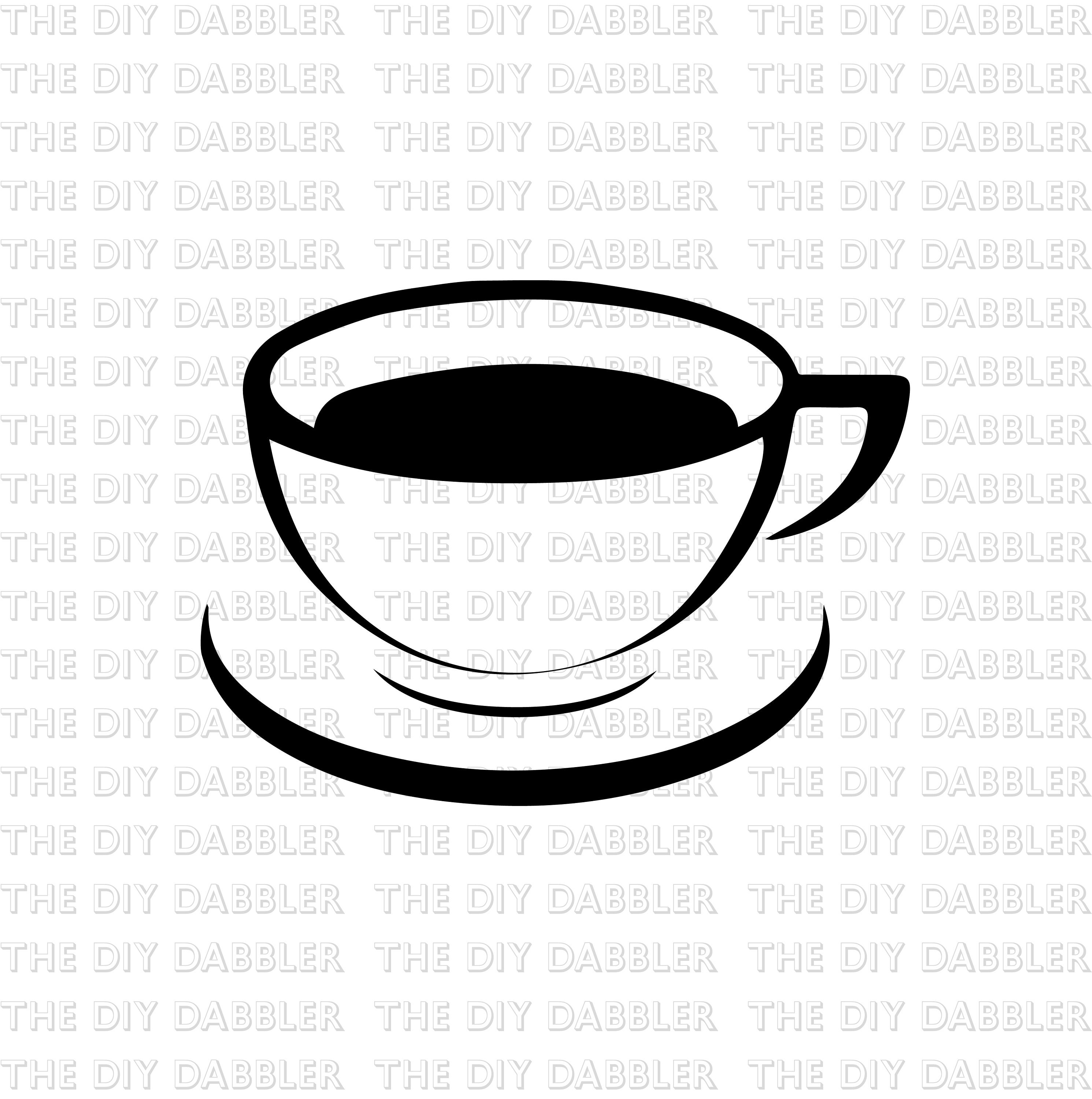 Coffee Cup Svg/eps/dxf/png Cut File - Etsy
