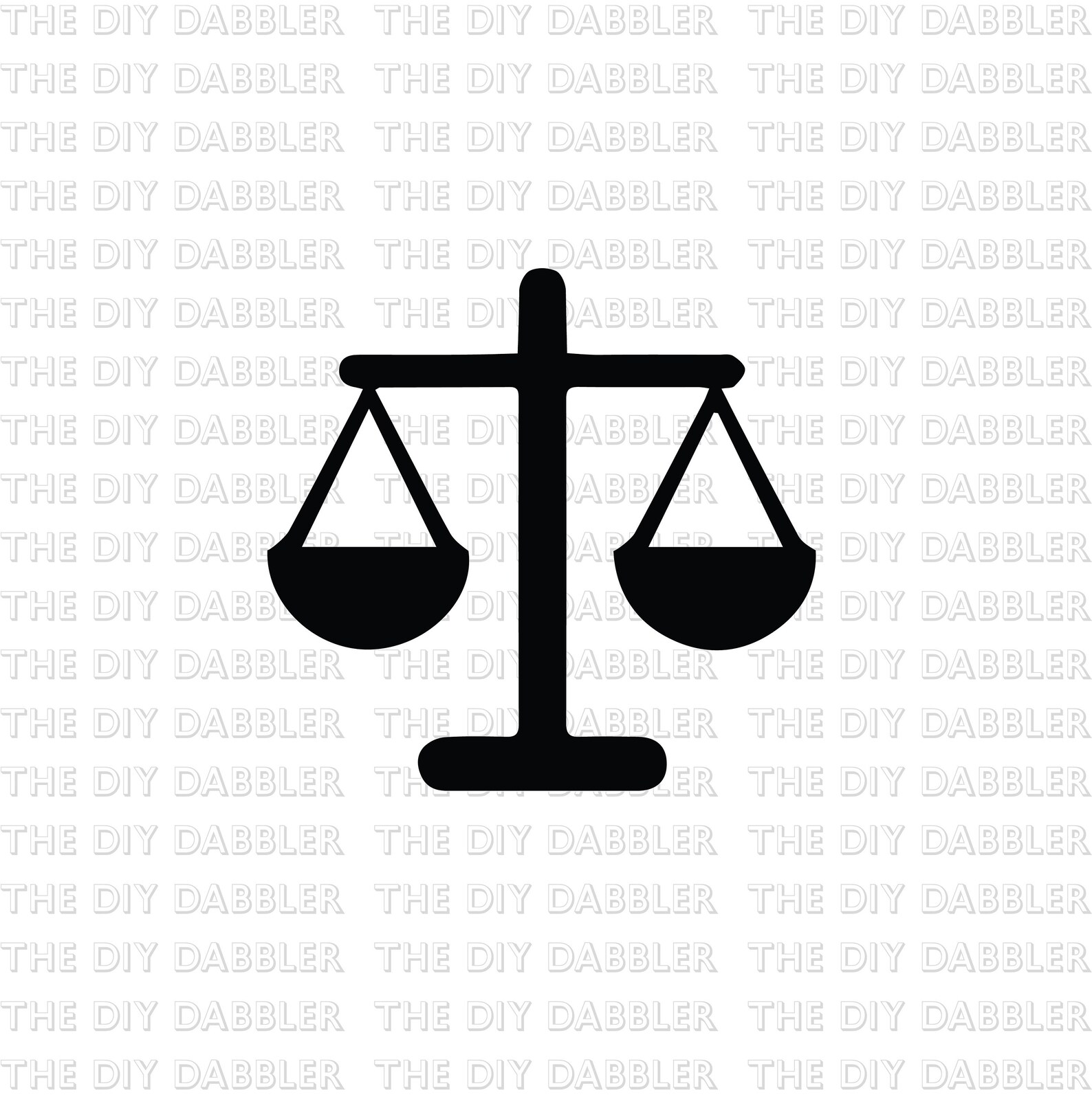 Balance Scales Cut File for Cricut Silhouette Svg/dfx/eps/png - Etsy UK