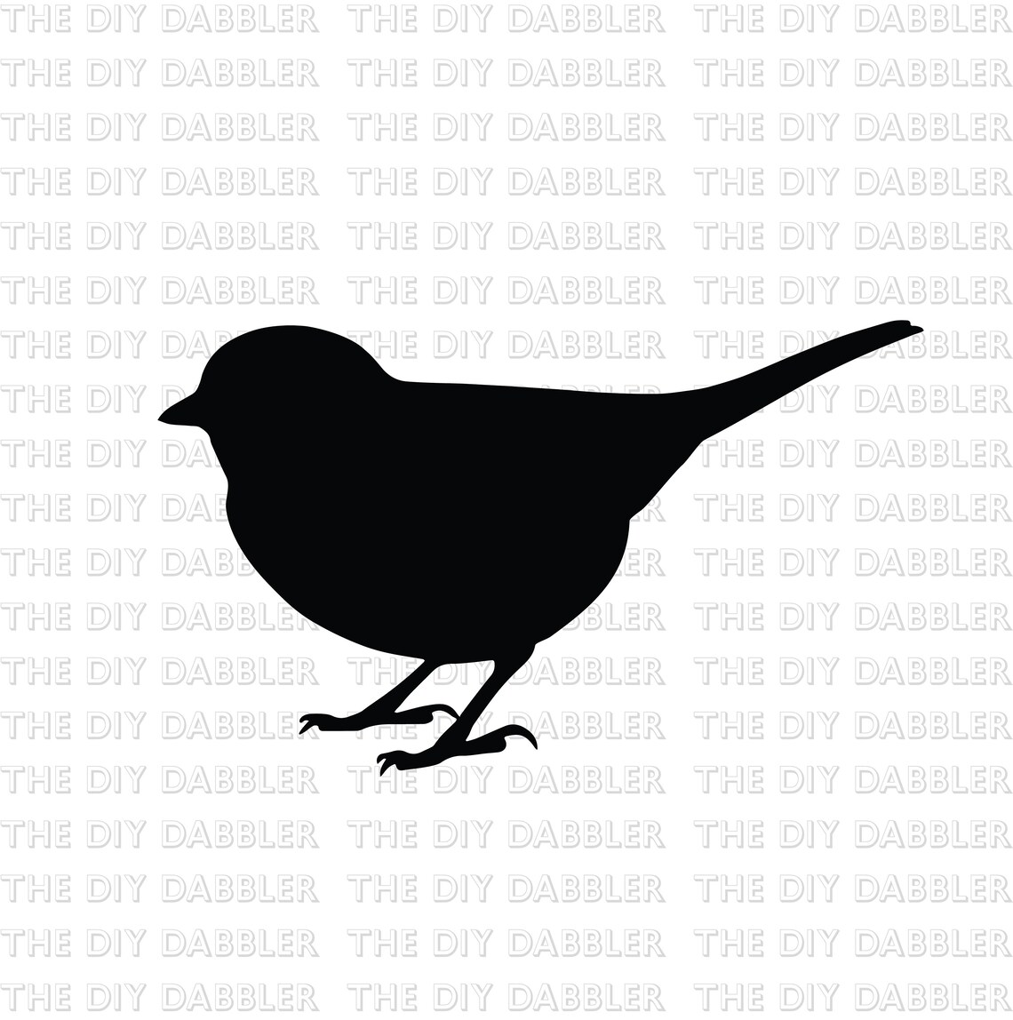 Chickadee Svg/dxf/eps/png Cricut and Silhouette Cut File - Etsy