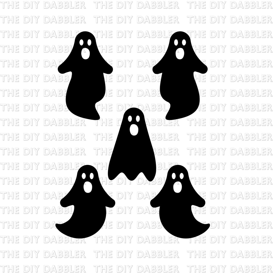 Ghost Halloween Svg/eps/dxf/png File - Etsy