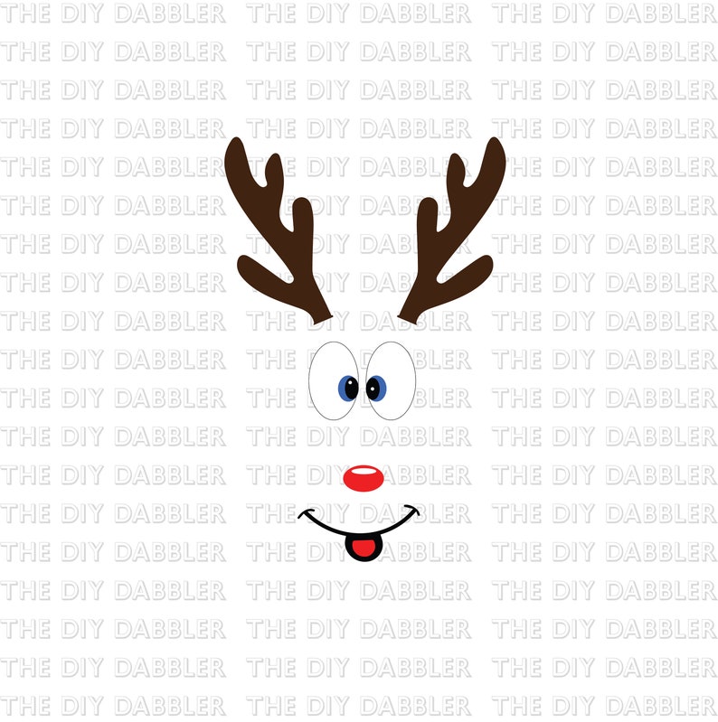 Reindeer Svg/eps/dxf/png Cut File - Etsy