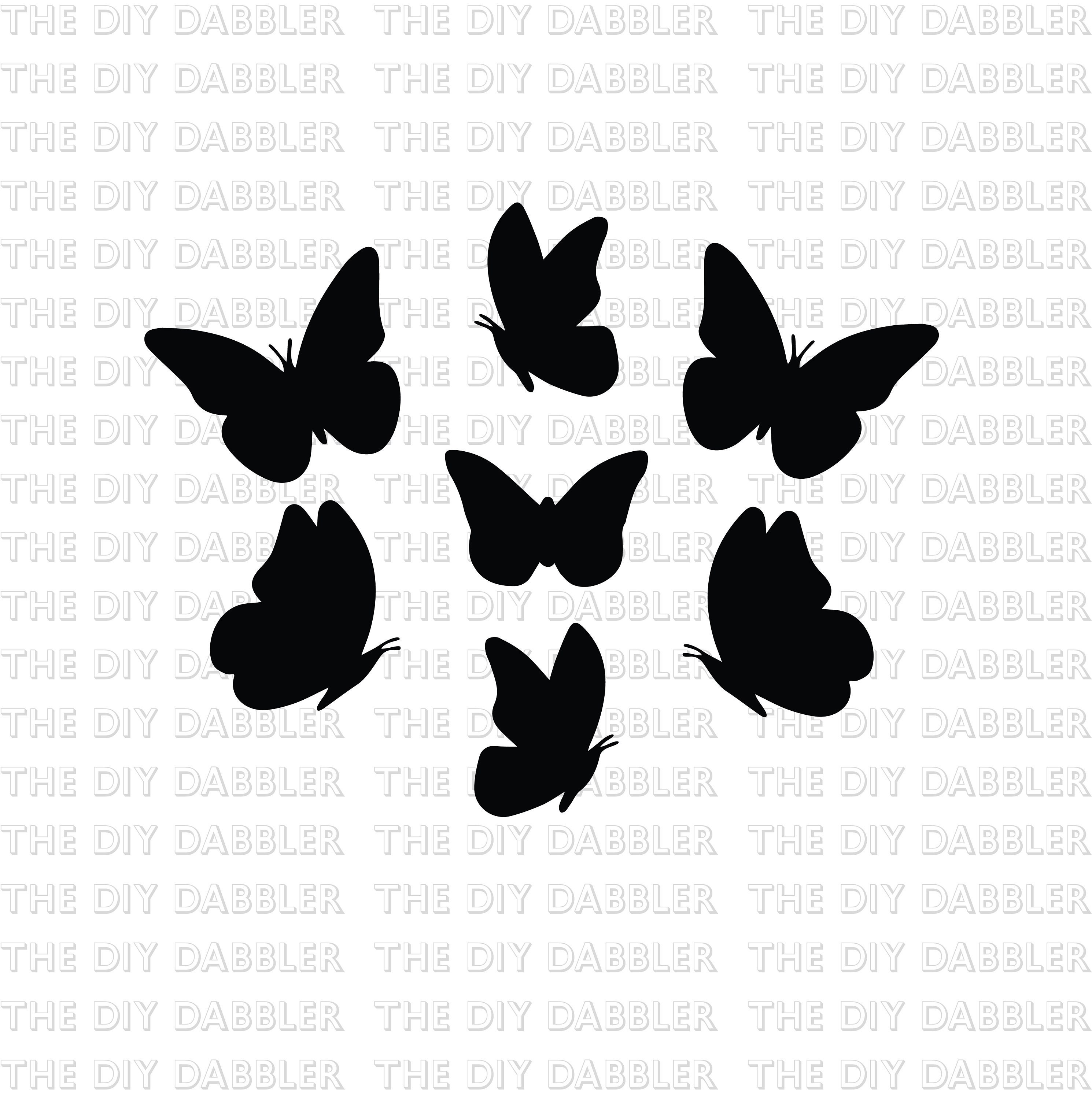 Butterfly Svg/dxf/eps/png Cricut and Silhouette Cut File - Etsy