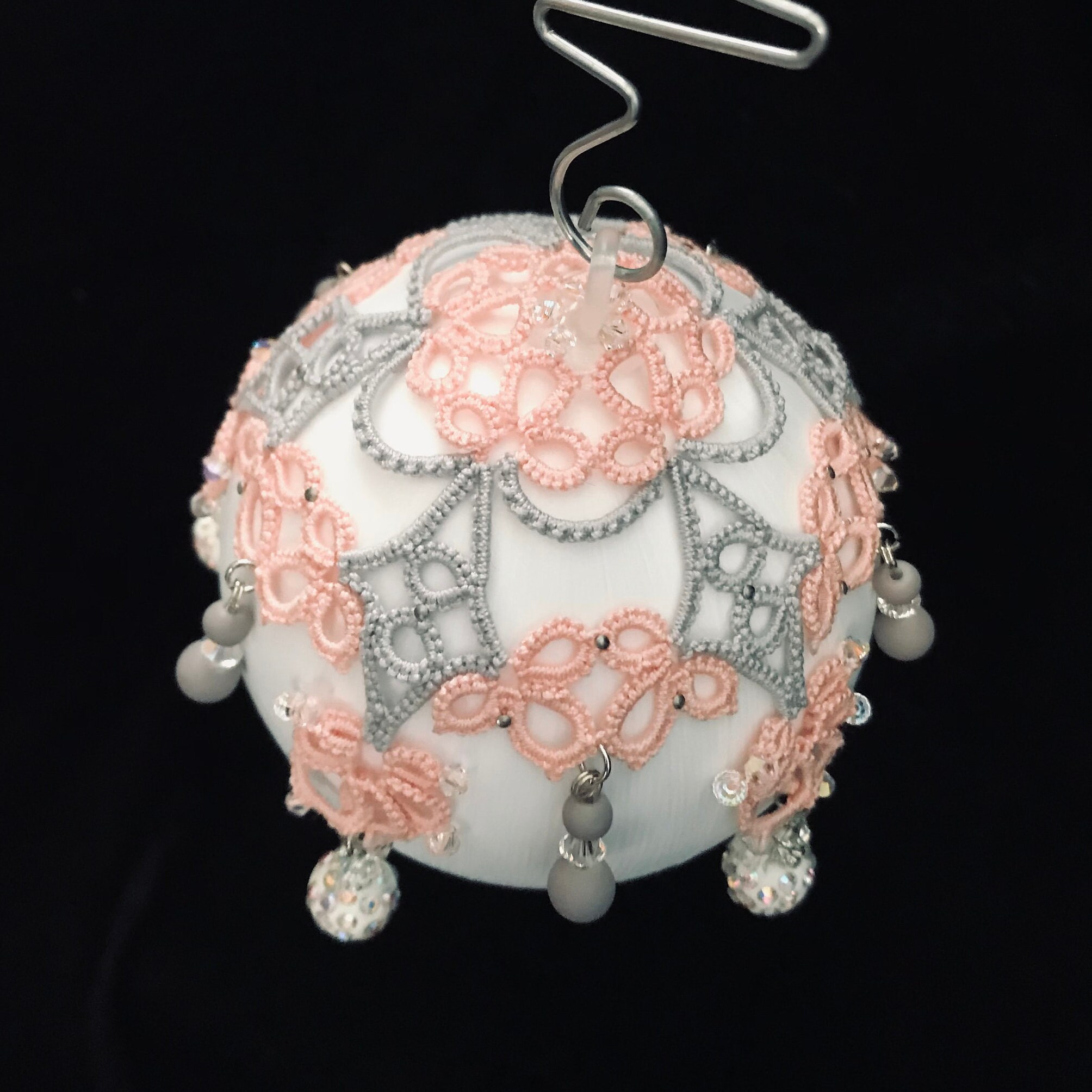 Tatting Ornament "rose" Pattern - Etsy