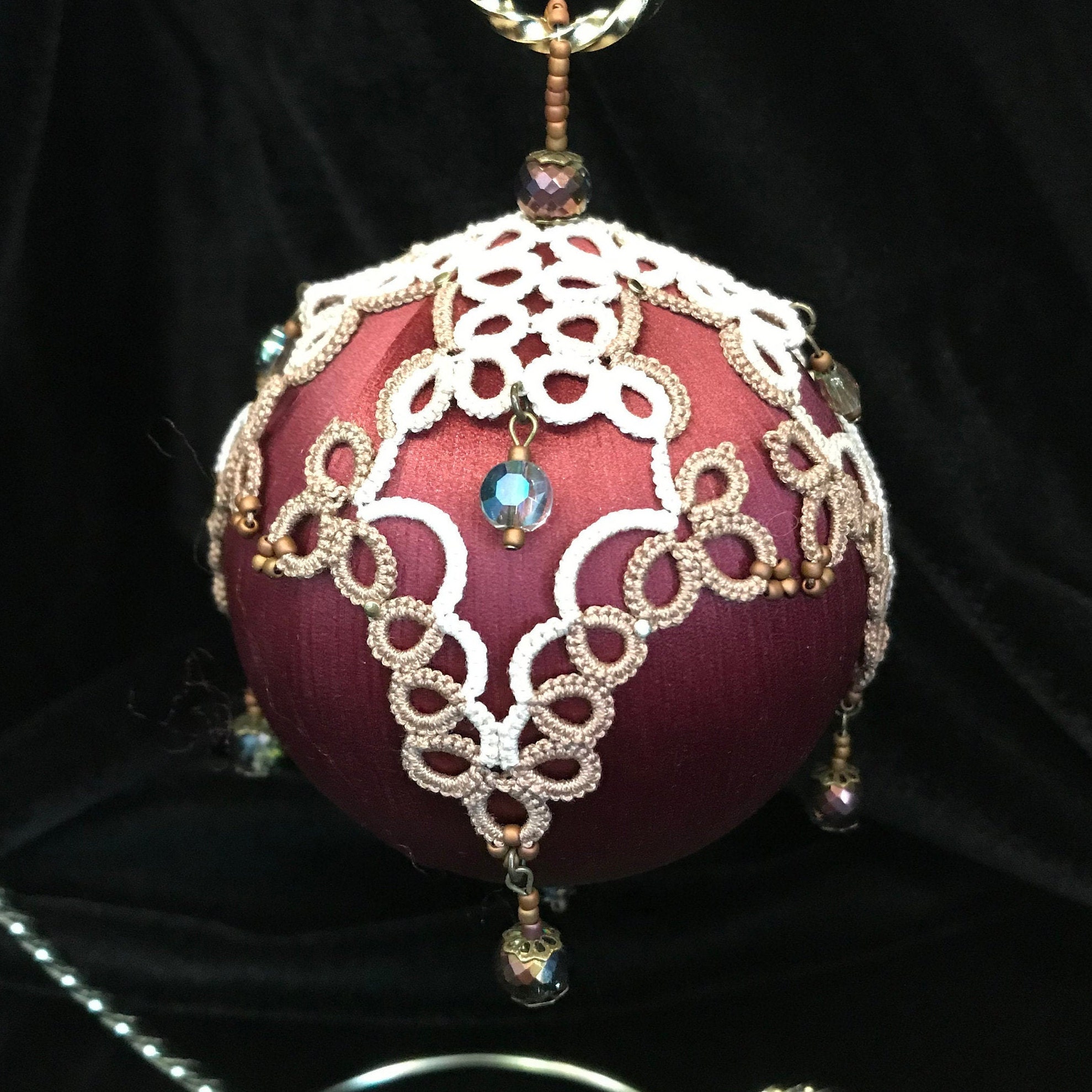 Tatting Ornament "antonia" Pattern - Etsy