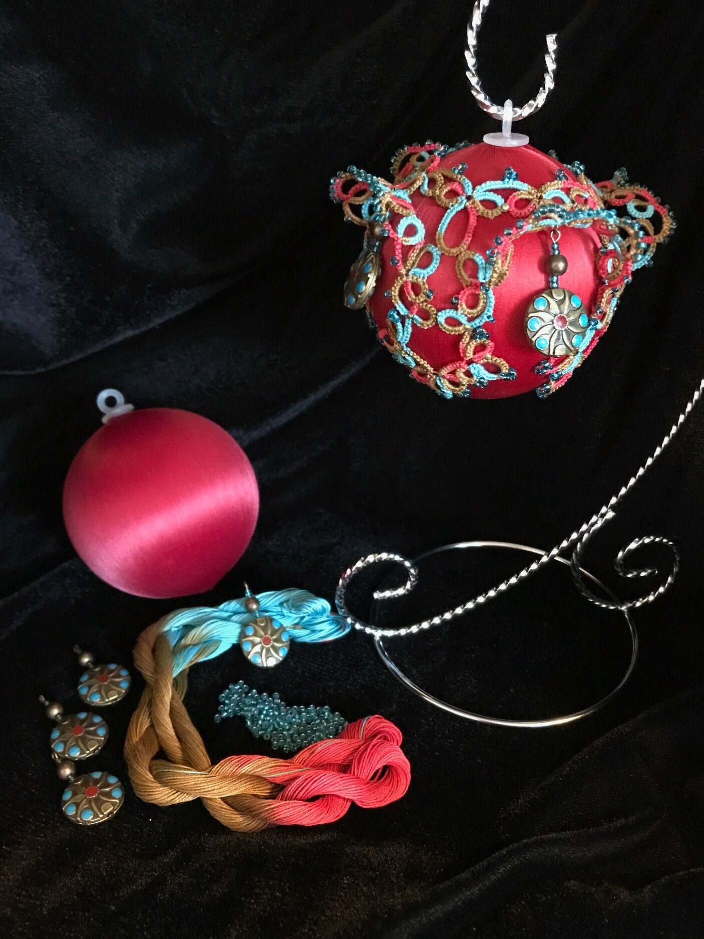 Tatting Kit With Free Pattern "melba" - Etsy