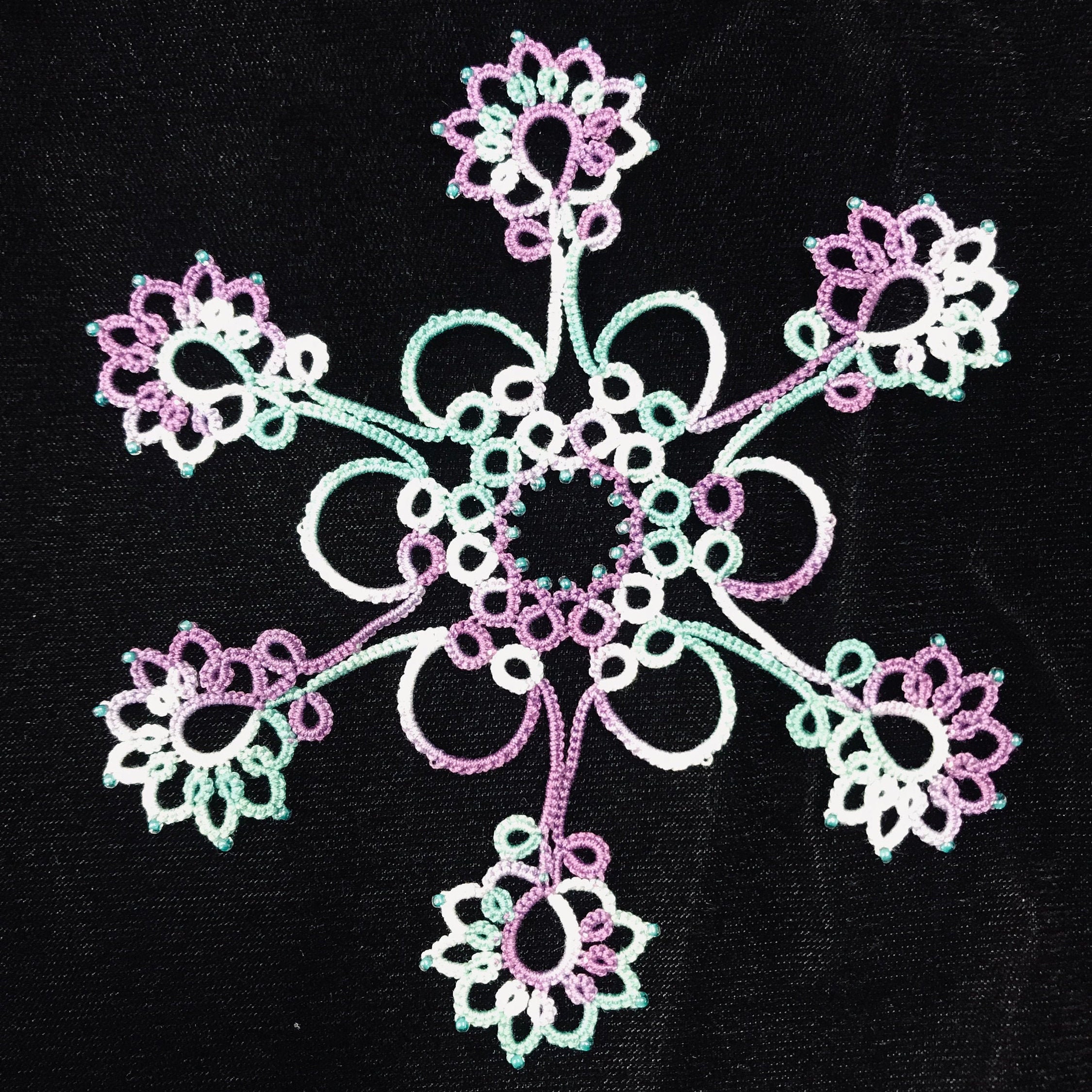 Tatting Ornament "anna" Pattern - Etsy