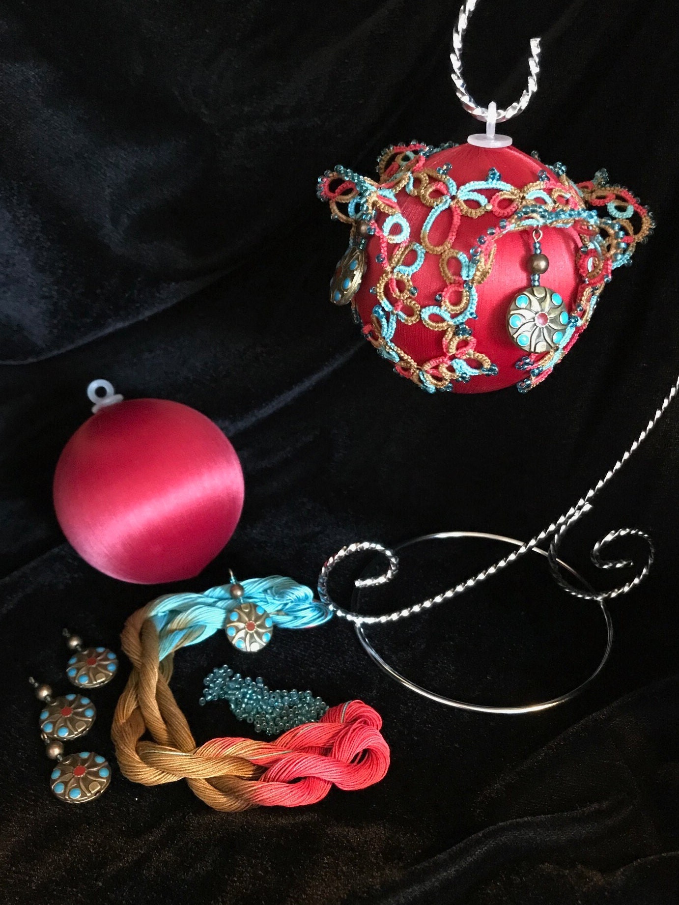 Tatting Kit With Free Pattern "melba" - Etsy