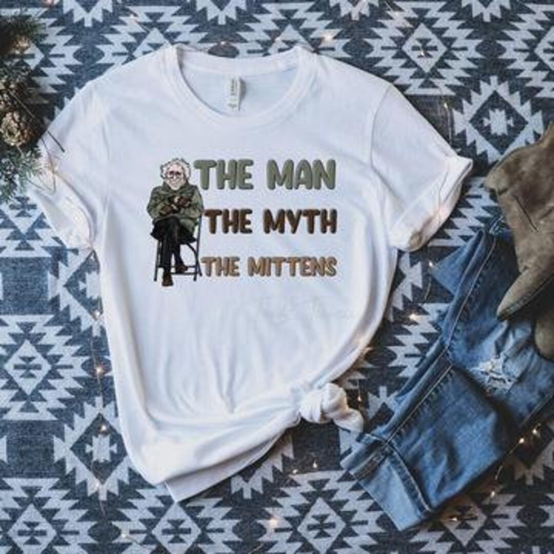 Bernie Sanders the Man, the Myth, the Mittens - Etsy