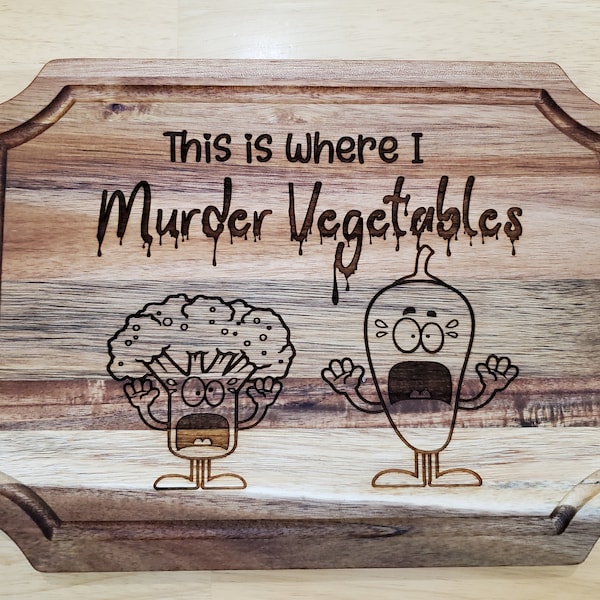 Murder Vegetables Svg - Etsy