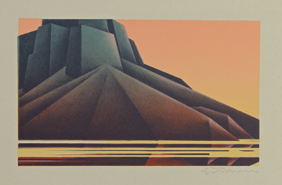 Ed Mell spirit of the Southwest Rare Hand Signed Original Art Limited ...