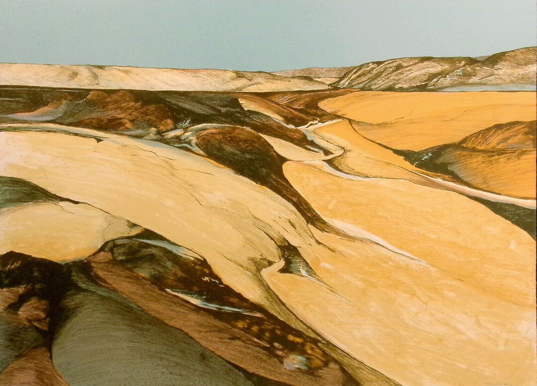 James Conaway "rio Verde" Original Stone Lithograph Limited Edition ...