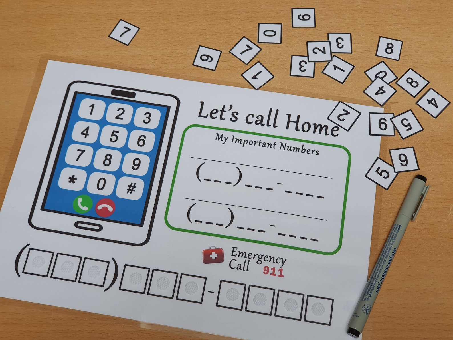 Kids Life Skills Worksheets Bundle US Practice Address | Etsy