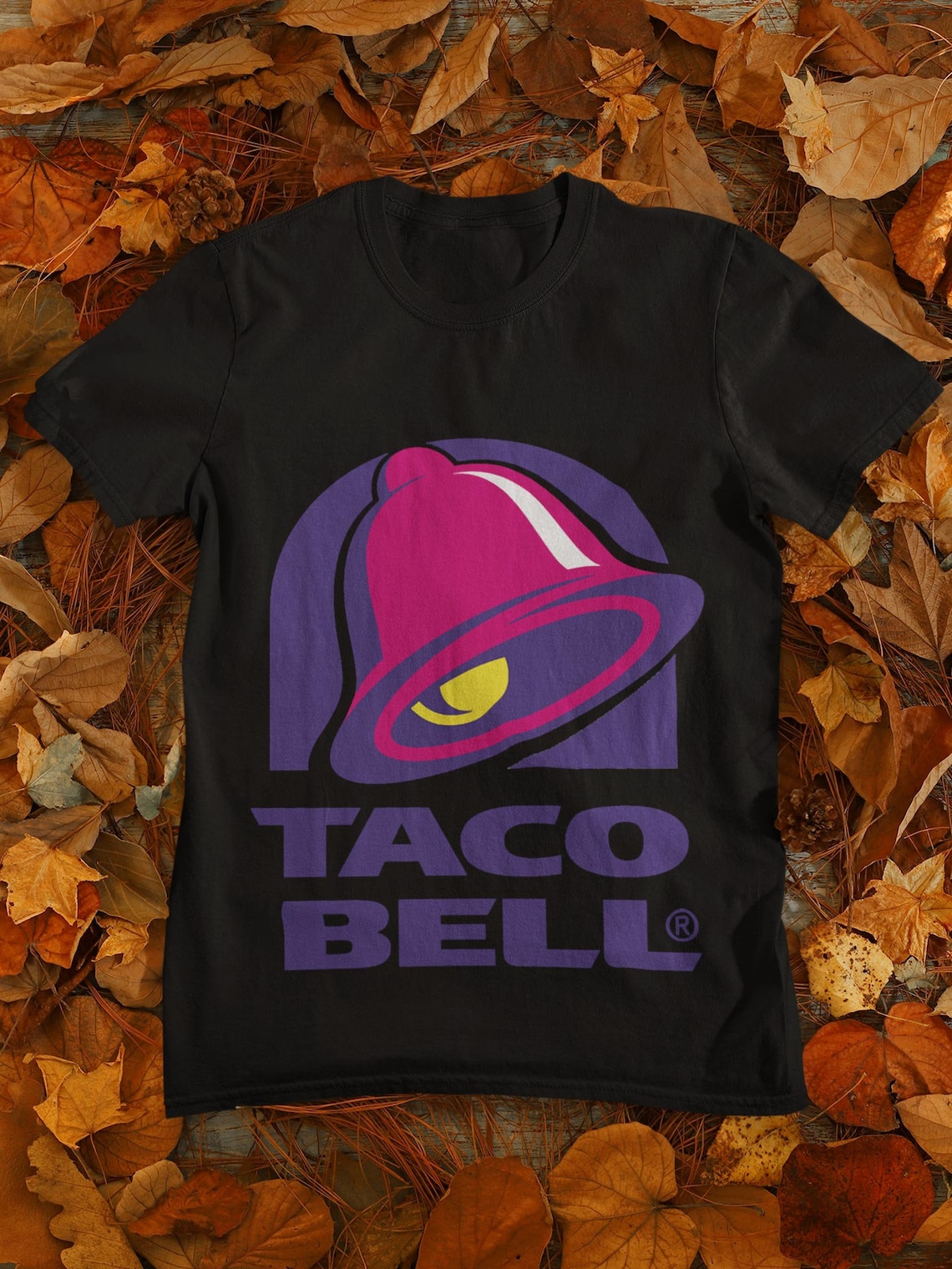 Vintage Taco Bell Fast Food Restaurant Logo T-Shirt Trendy | Etsy