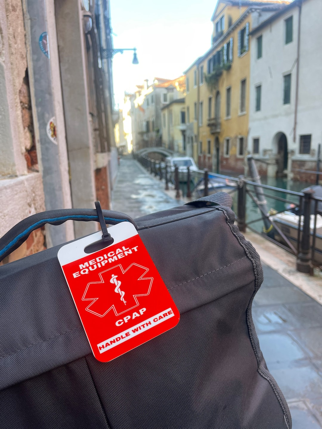 CPAP Tag for Your CPAP Bag, Medical Equipment Tag, CPAP Tag for Travel ...