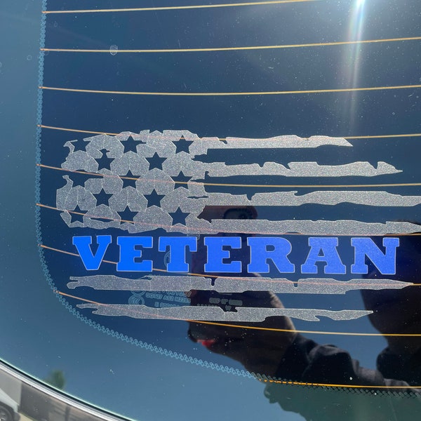 Veteran Decal - Etsy