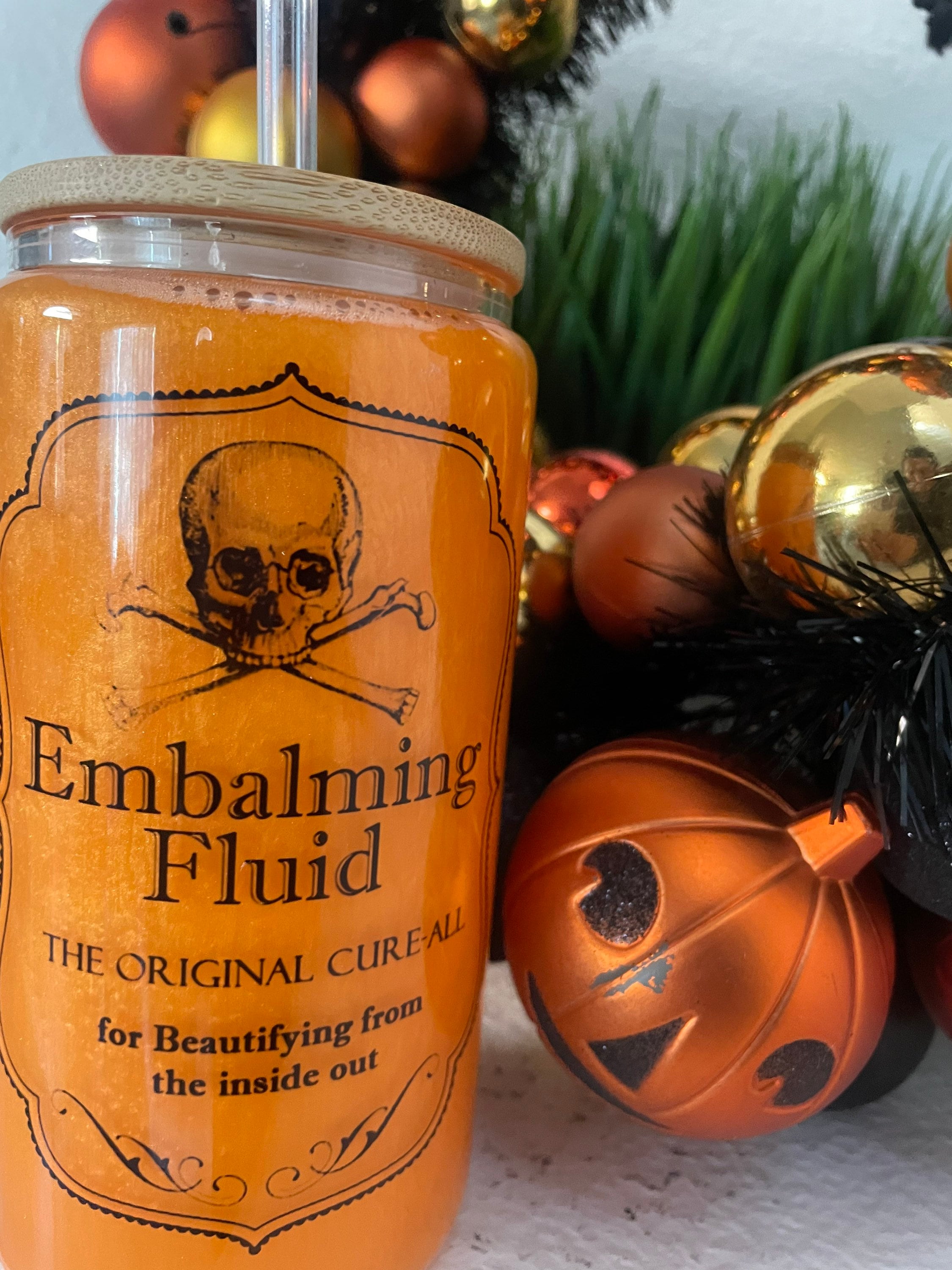 Embalming Fluid Tumbler Gift for Embalmer Snow Globe - Etsy
