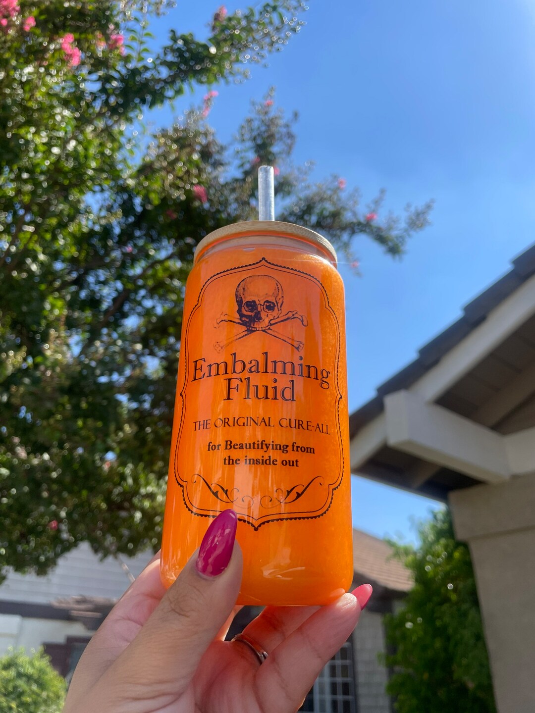 Embalming Fluid Tumbler Gift for Embalmer Snow Globe - Etsy