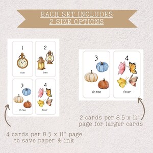 BUNDLE Vintage Watercolor Alphabet Counting Colors Shapes Flashcards ...