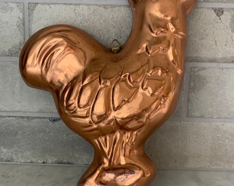 Rooster Copper Mold - Etsy