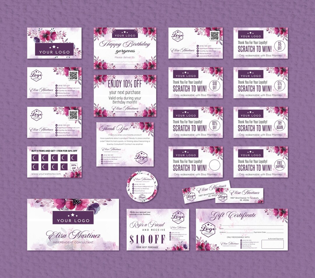 Full Kit Business Cards, Personalized Marketing Business Cards, Custom ...