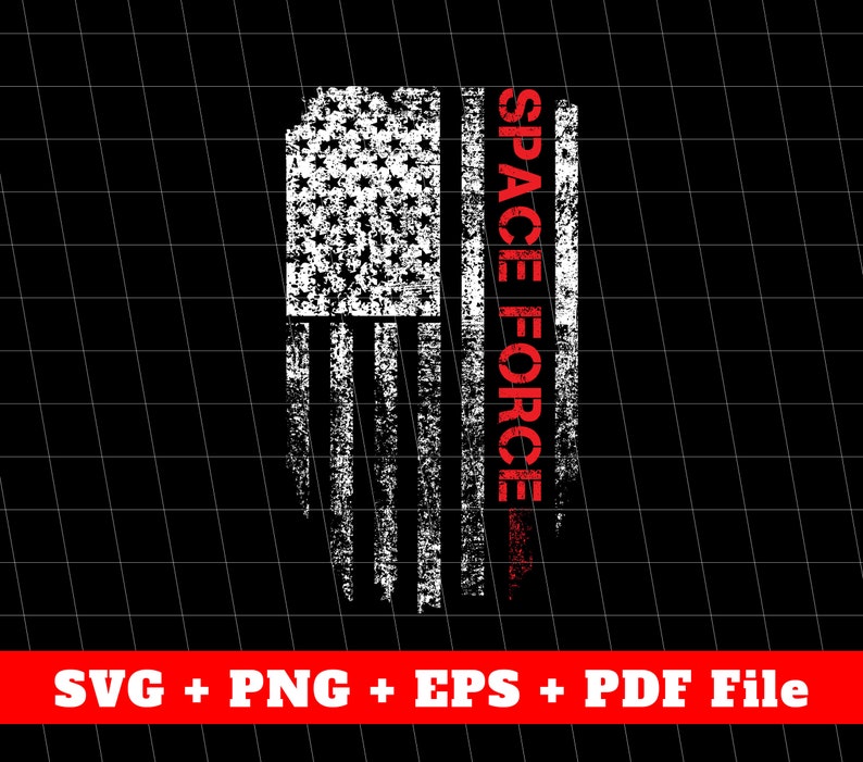 Space Force Svg, American Flag Svg, Space Lover Svg, American Force Svg ...