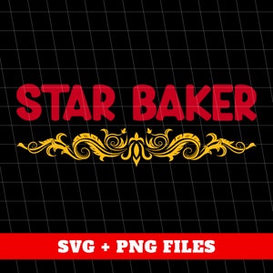 Star Baker Png, Love Baker Png, Love Chef Png, Chef Lover Png, Cake ...