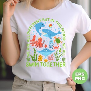 We Are All Different but in This School, We All Swim Together, Teacher ...