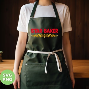 Star Baker Png, Love Baker Png, Love Chef Png, Chef Lover Png, Cake ...