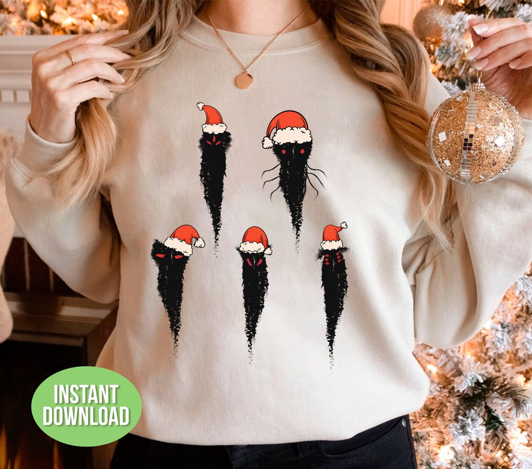 Ghost Christmas Svg, Horror Christmas Svg, Five Horror Ghost Svg, Merry ...