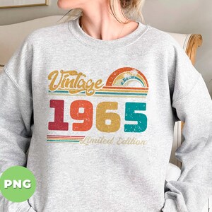 1965 Vintage Svg, Vintage 1965 Gift, Love 1965 Svg, Birthday 1965 Png ...