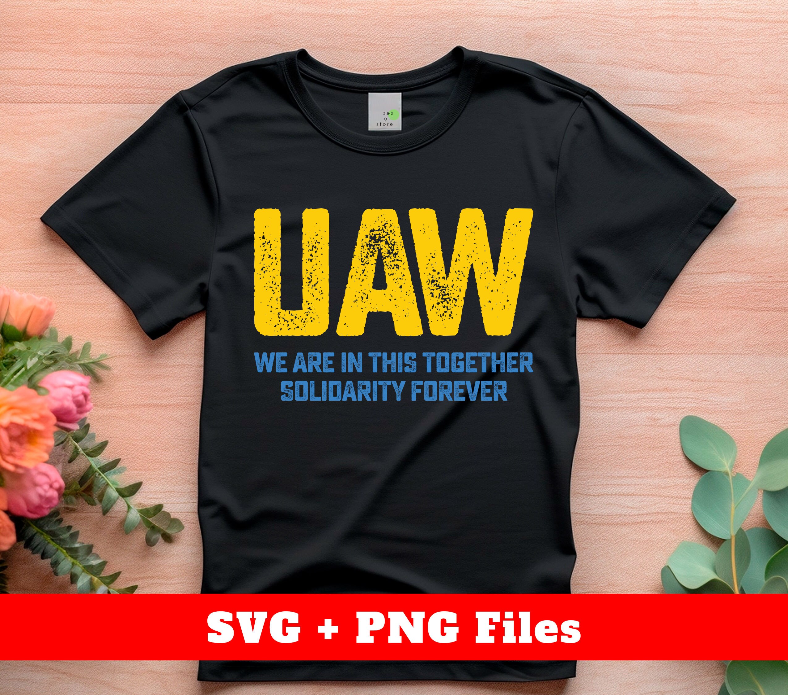 UAW Svg We Are in This Together Svg Solidarity Forever Svg - Etsy