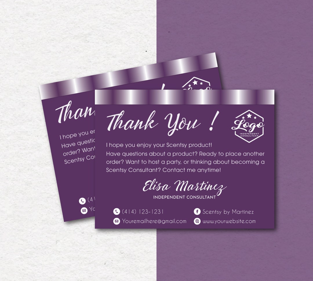 Personalized Thank You Card, Thank You Cards, Custom Thank You Card ...