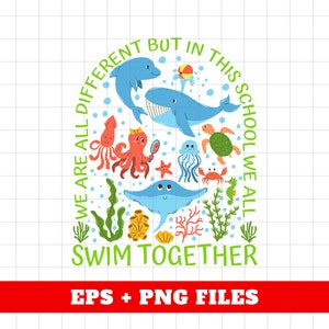 We Are All Different but in This School, We All Swim Together, Teacher ...