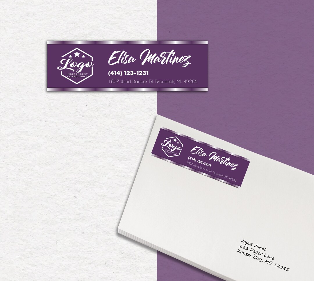 Personalized Address Label, Address Label Cards, Custom Address Label ...