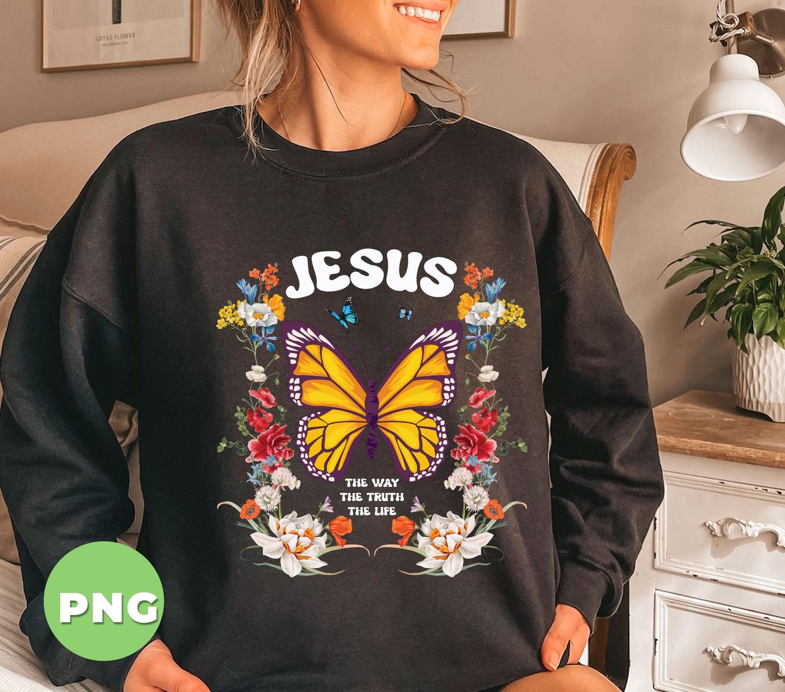 Jesus, the Way, the Truth, the Life, Jesus Butterfly, Butterfly With ...