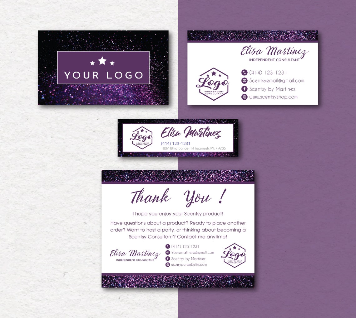 Personalized Marketing Business Cards, Full Kit Business Cards, Custom ...