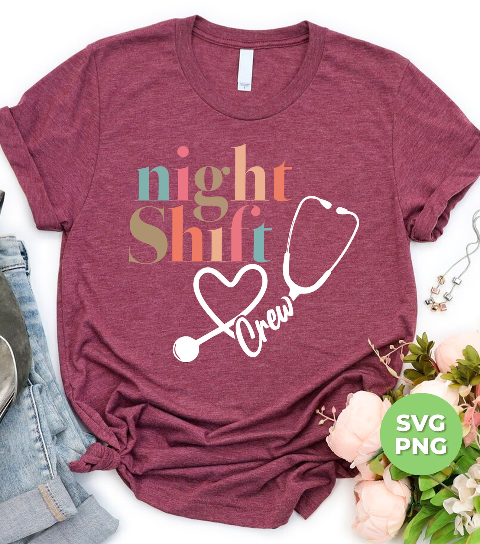 Night Shift Crew Svg, Love Nurse Svg, Nurse Lover Svg, Nurse Element ...