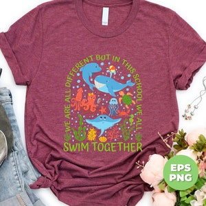 We Are All Different but in This School, We All Swim Together, Teacher ...